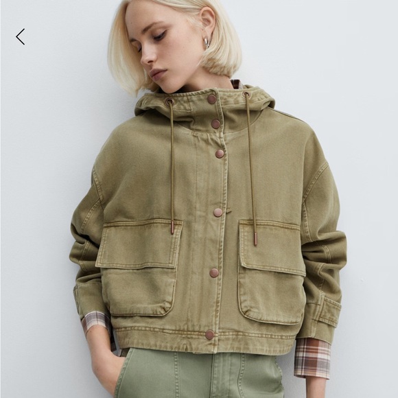 Mango | Jackets & Coats | Mango Pocket Cotton Parka | Poshmark